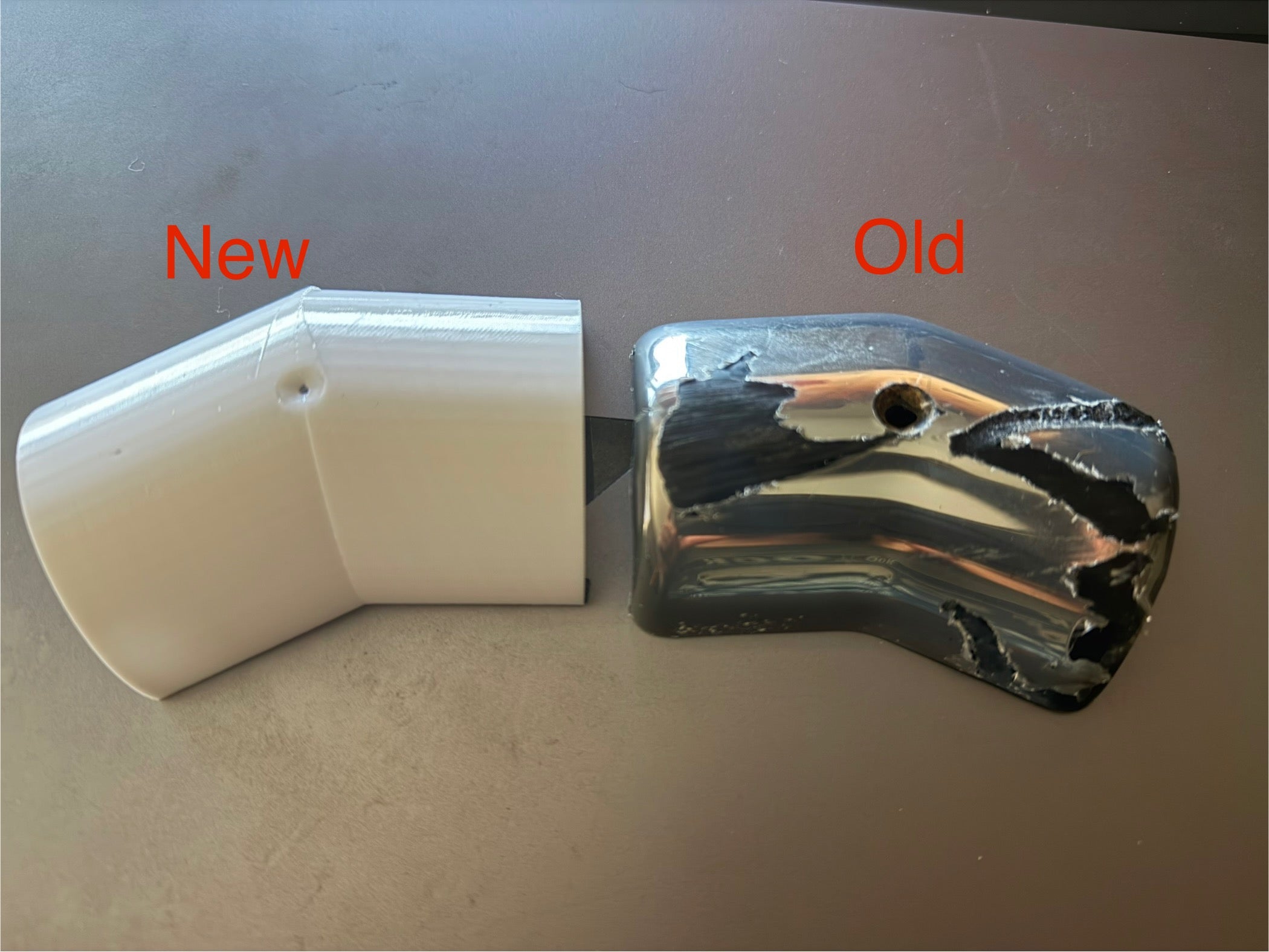 Stern trim transition cover – PNW Boat Parts